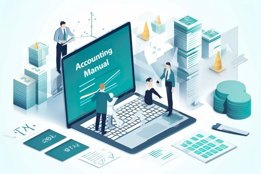 An Easy-to-Use Accounting Procedures Manual Template - Blue Avocado